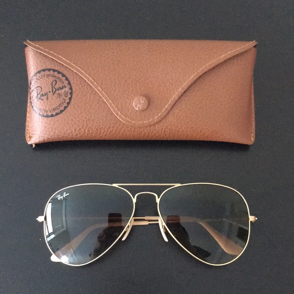 Ray-Ban | Accessories | Rayban Aviator Sunglasses Like New | Poshmark